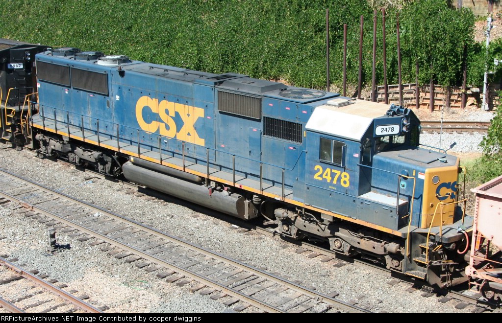 Ex-Conrail SD50-2 on F741